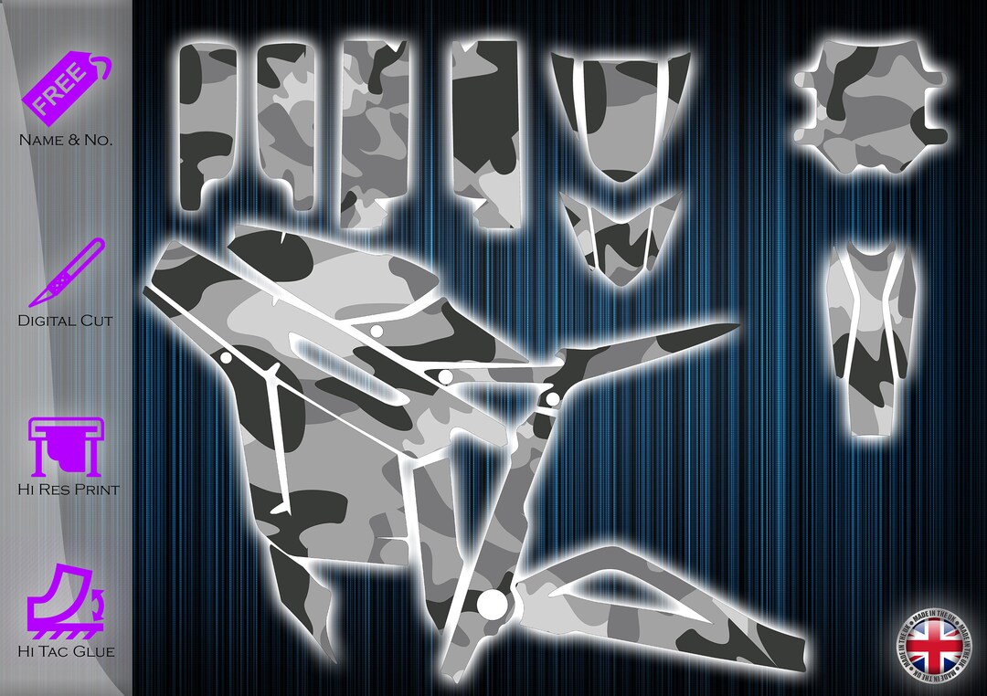 TALARIA STING Graphics Kit Sur Ron Sticker Kit Talaria Sting Decals ...