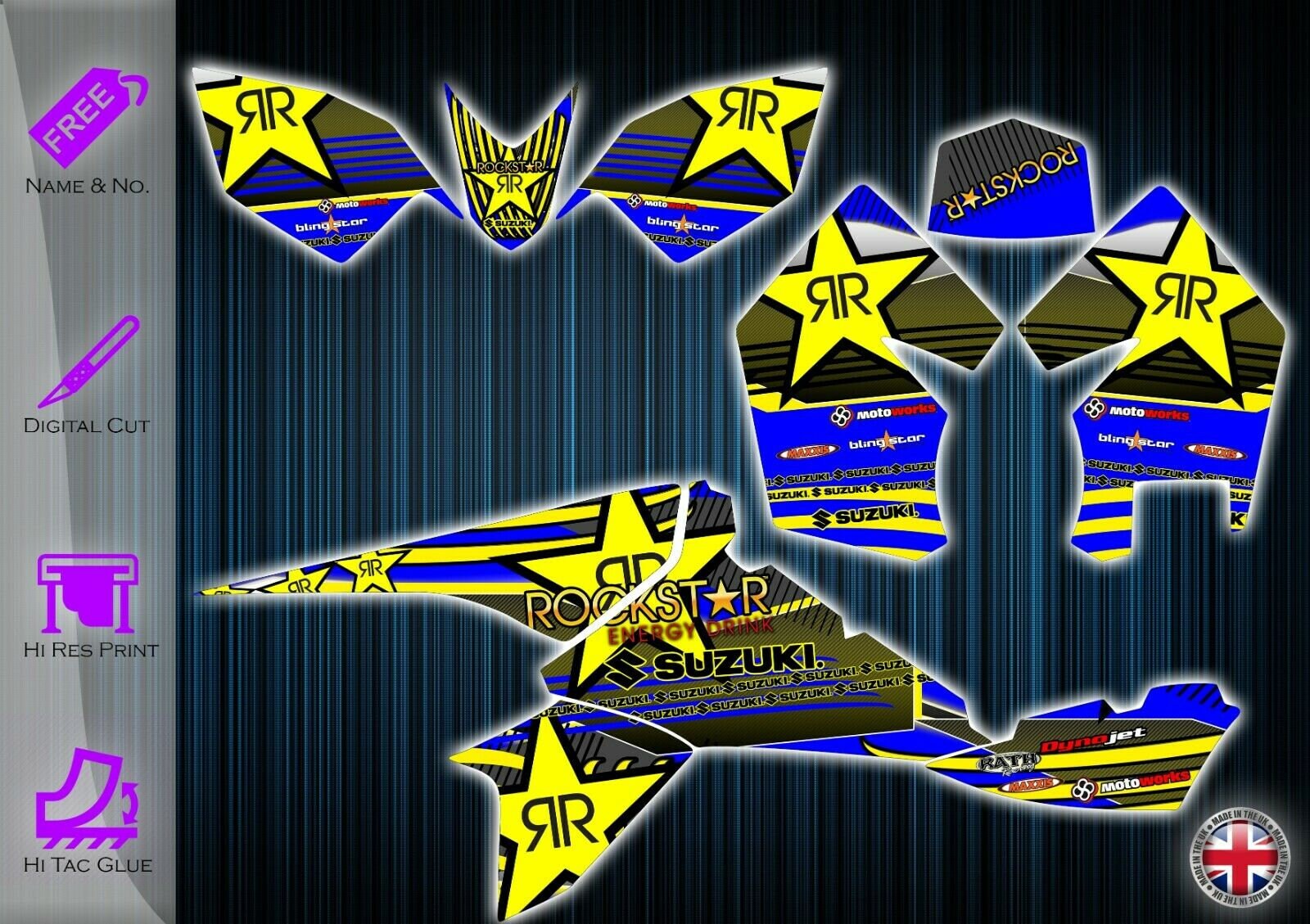 Suzuki Ltz90 Stickers Lt 90z Graphics Kit Suzuki Decals - Etsy UK