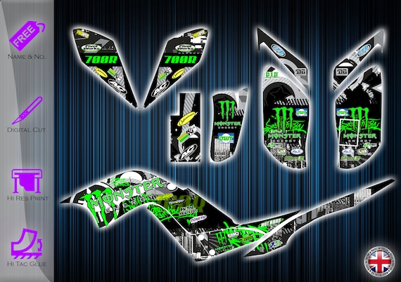 Yamaha Raptor Stickers 1 ONE INDUSTRIES Yamaha Raptor Decals Graphics