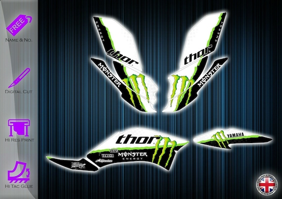 Yamaha Raptor Stickers 1 ONE INDUSTRIES Yamaha Raptor Decals Graphics