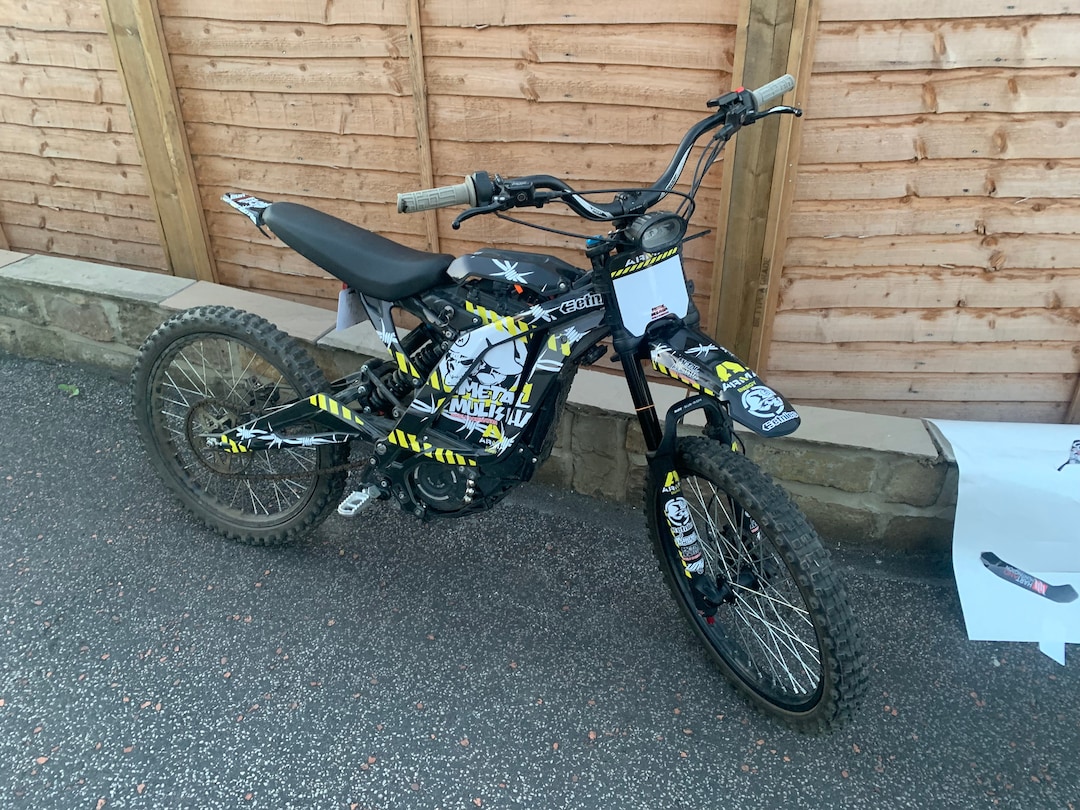 Sur-ron Graphics Kit - Sur Ron Sticker Kit - Segway Graphics - Sur Ron ...