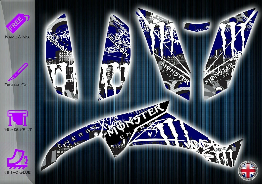 Quadzilla 320 Xlc Stinger Stickers - Graphics Kit - 500 Xlc Decals - Etsy