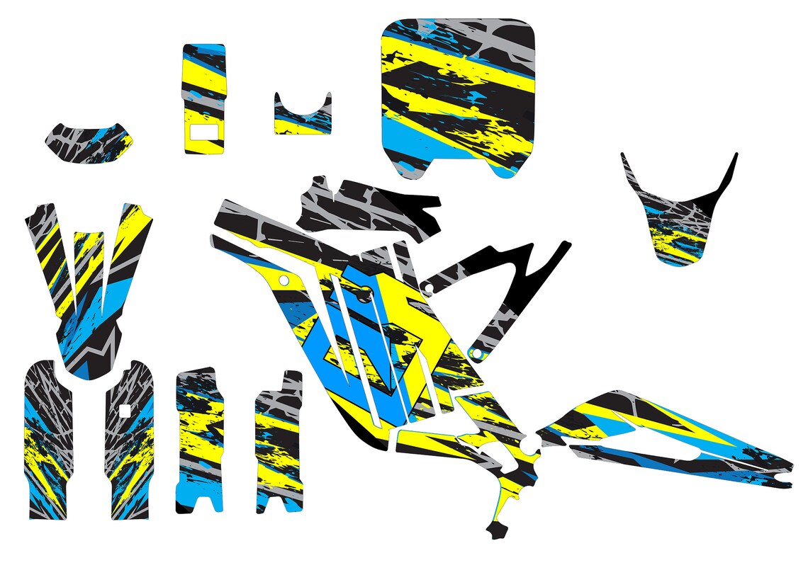 Sur-ron Graphics Kit Sur Ron Sticker Kit Segway Graphics - Etsy