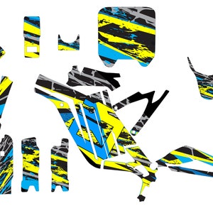 Sur-ron Graphics Kit Sur Ron Sticker Kit Segway Graphics Sur Ron Decals ...