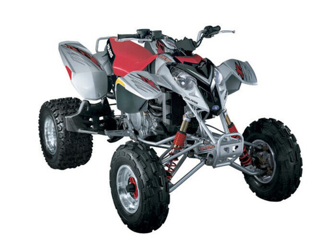 Polaris Predator 500 Stickers - Graphics Kit - Polaris Decals Graphics ...
