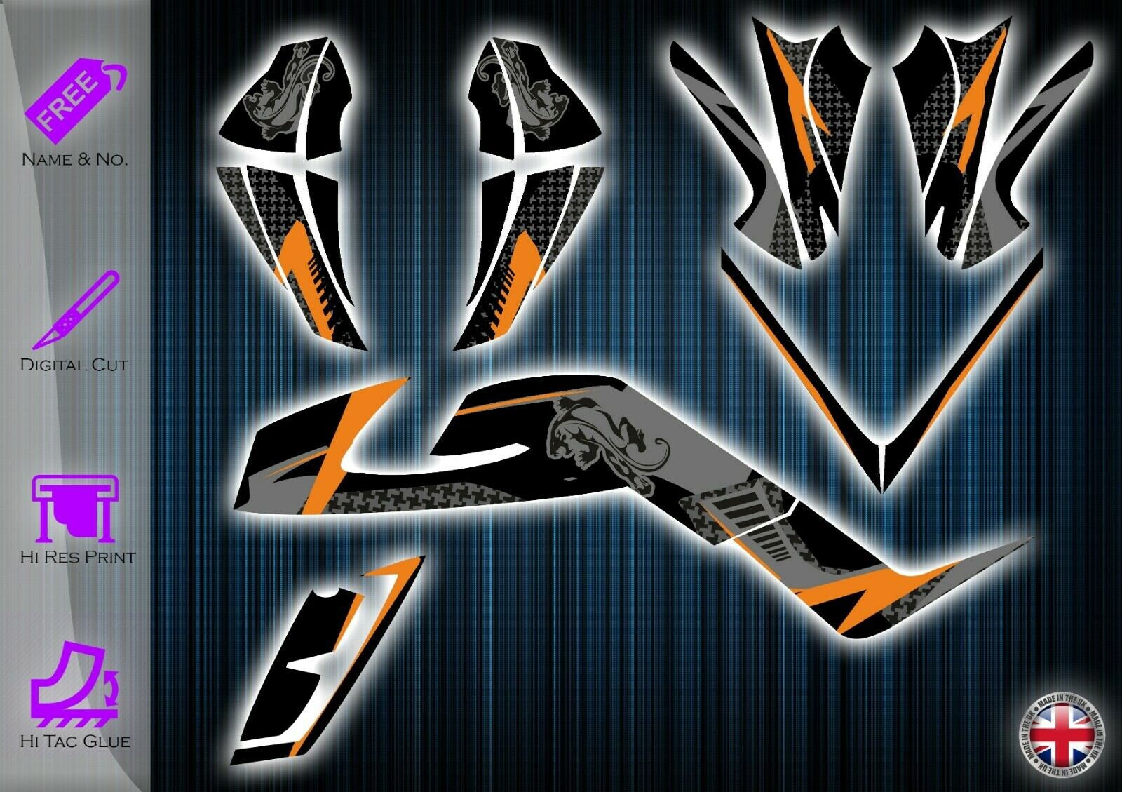 Quadzilla 450 rs sport stickers graphics kit rs450 decals | Etsy