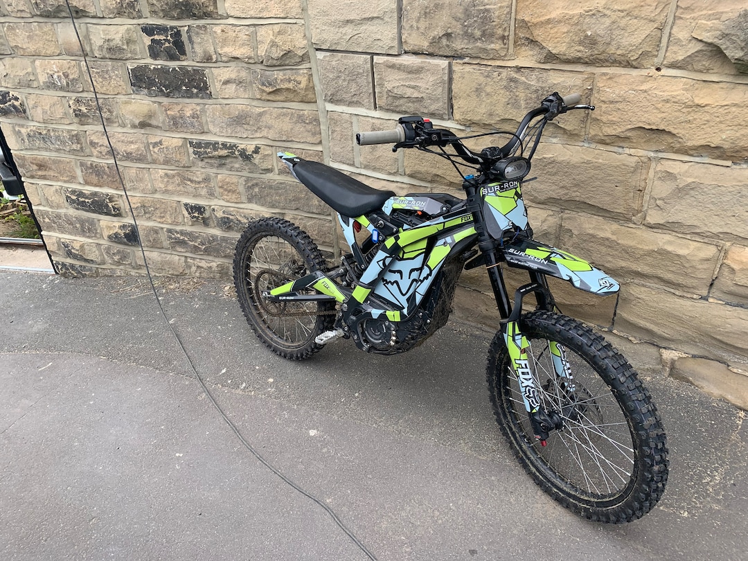 Sur-ron Graphics Kit Sur Ron Sticker Kit Segway Graphics Sur Ron Decals ...