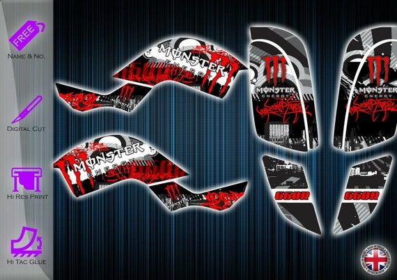 Yamaha Raptor 660 Stickers Raptor 660r Graphics Kit Decals - Etsy Canada