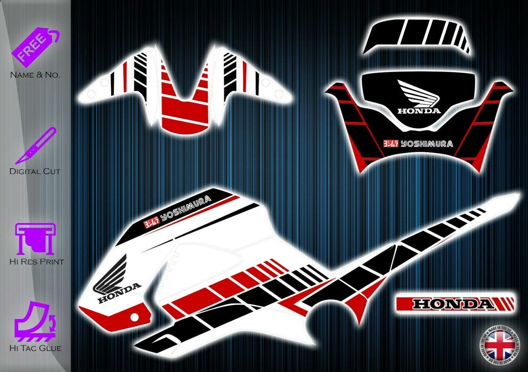 Honda Msx 125 Stickers - Msx Graphics Kit - Msx Decals - Grom Graphics ...