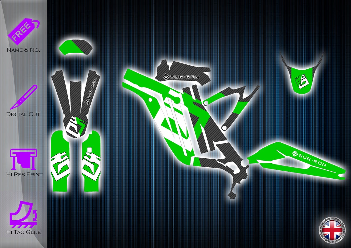 Sur-ron Graphics Kit Sur Ron Sticker Kit Segway Graphics - Etsy