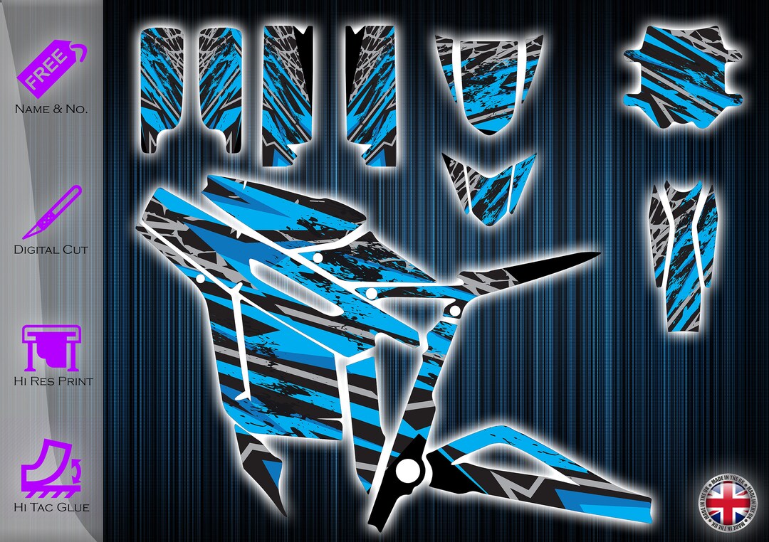 Talaria Sting Graphics , Talaria Sticker Kit, Decals, MX3/ MX4 Talaria ...