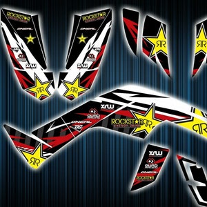 Quadzilla 450 Sport Stickers Graphics Kit Dinli Decals Graphics Kit ...