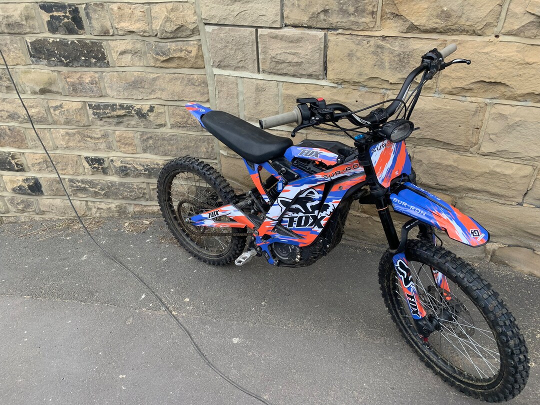 Sur-ron Graphics Kit - Sur Ron Sticker Kit - Segway Graphics - Sur Ron ...