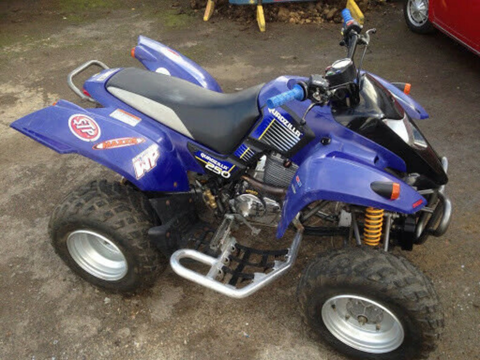 Quadzilla 250e Stickers - Graphics Kit -quadzilla 250 E Decals ...