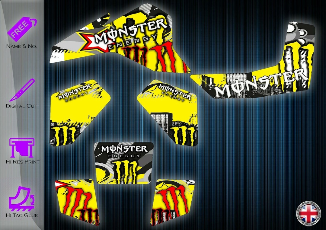 Suzuki Lt80 Stickers - Lt 80 Graphics Kit - Suzuki Decals - Lt80 ...