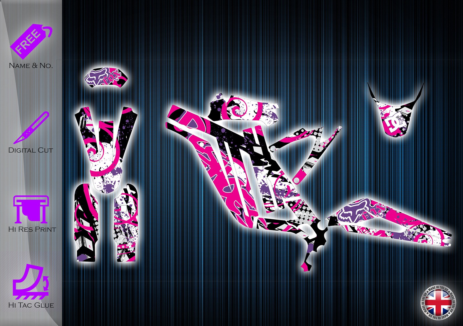 Sur-ron Graphics kit Sur Ron Sticker kit Segway Graphics | Etsy