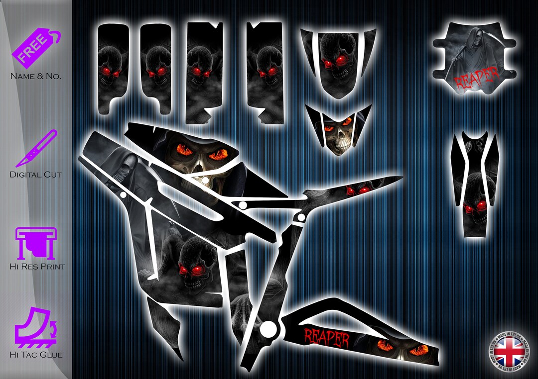 Talaria Sting Graphics , Talaria Sticker Kit, Decals, MX3/ MX4 Talaria ...