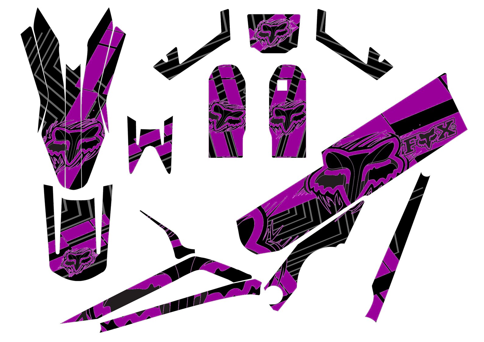 TALARIA XXX Graphics Kit, 3X Sticker Kit, Talaria XXX Decals, Talaria ...