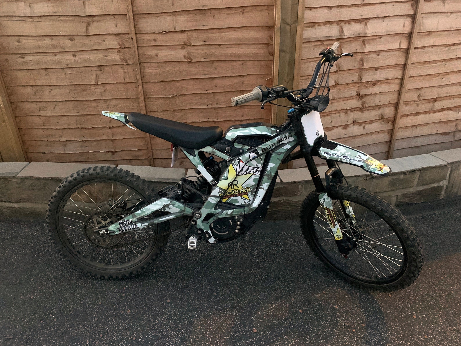 Sur-ron Graphics Kit Sur Ron Sticker Kit Segway Graphics Sur Ron Decals ...