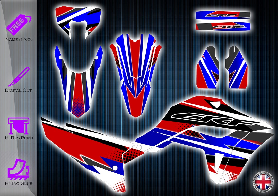 Sticker Kit für Honda CRF300L honda CRF 300l Aufkleber crf300l Grafik ...
