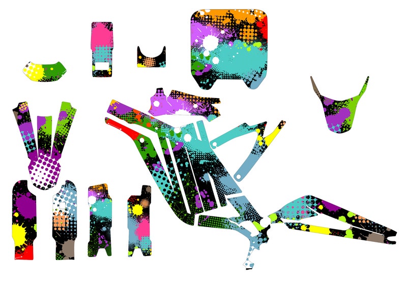 Sur Ron Light Bee Graphics Kit – Custom Decals - Etsy