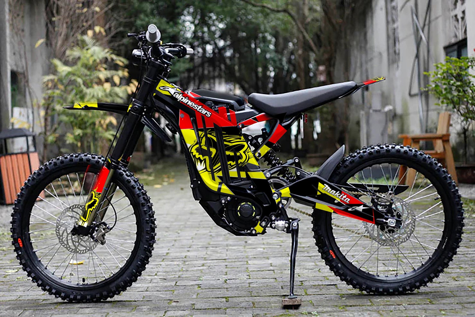 Sur-ron Graphics Kit Sur Ron Sticker Kit Segway Graphics - Etsy