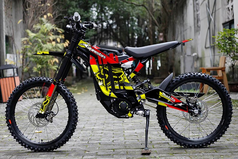 Sur-ron Graphics Kit Sur Ron Sticker Kit Segway Graphics Sur Ron Decals ...