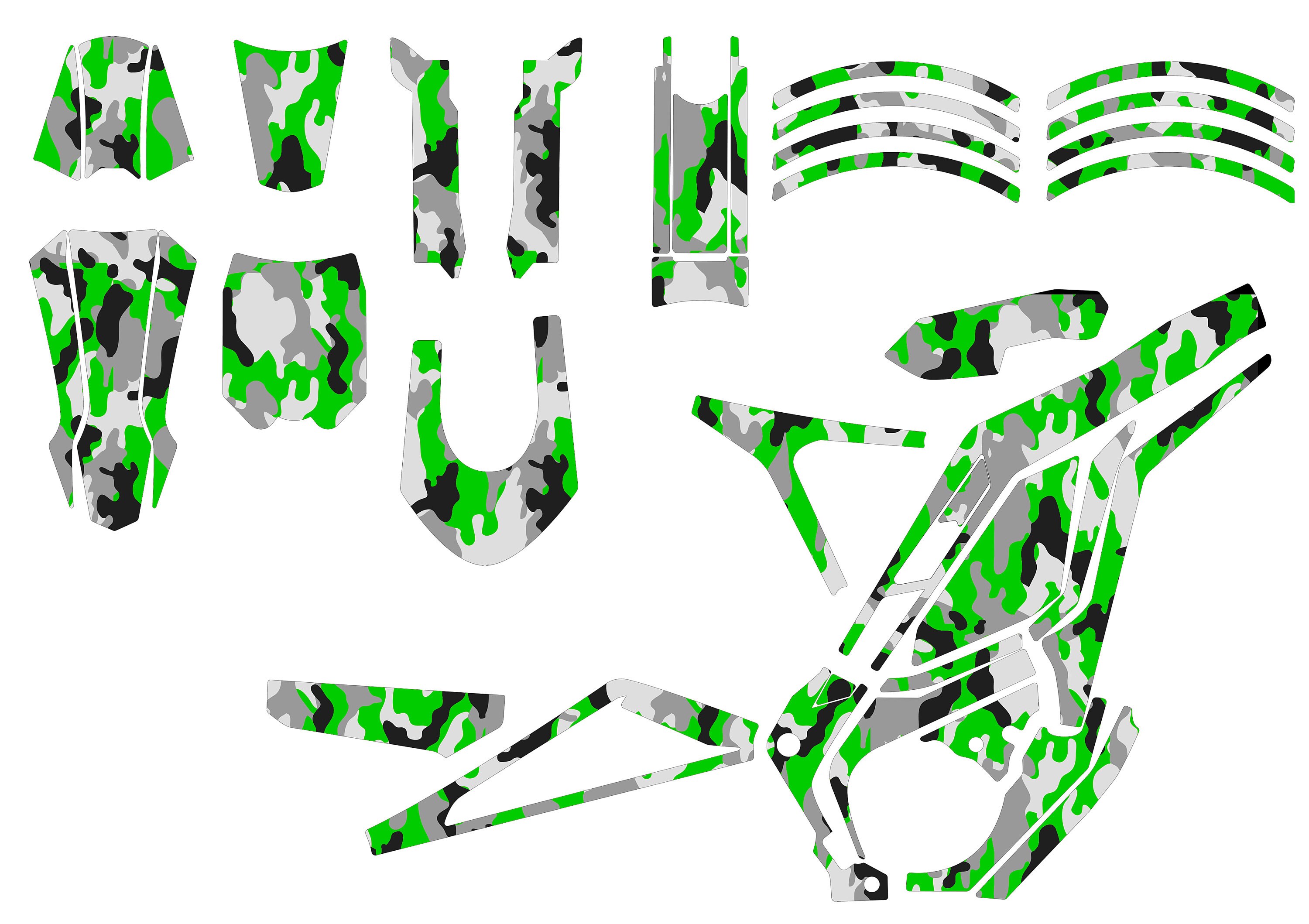 E-RIDE Stickers , E-RIDE PRO Graphics Kit, Pro Ss Stickers, E-ride Pro ...