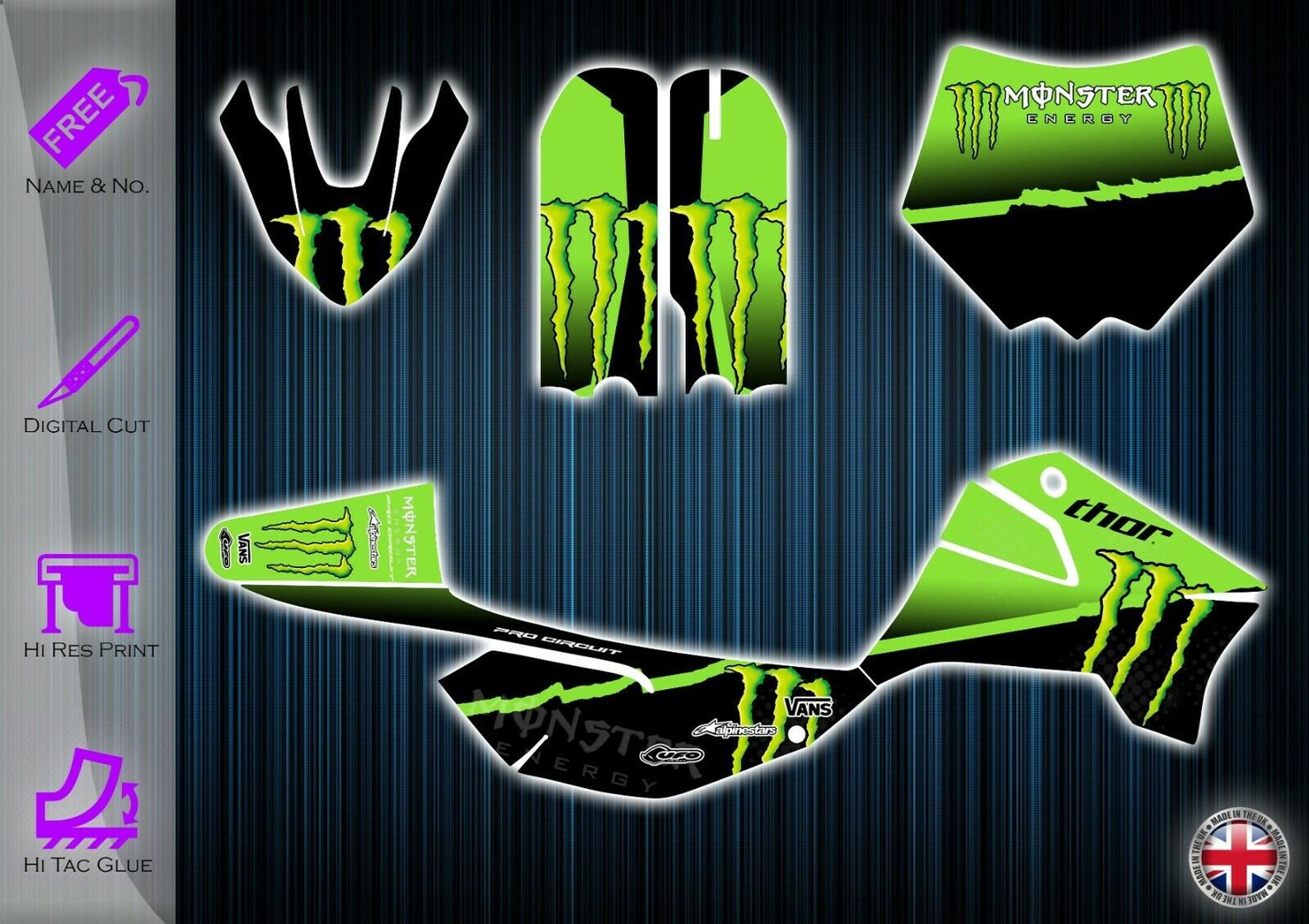 Apollo Rfz 150 Stickers Rfz Graphics Kit Rfz 150 Decals - Etsy UK