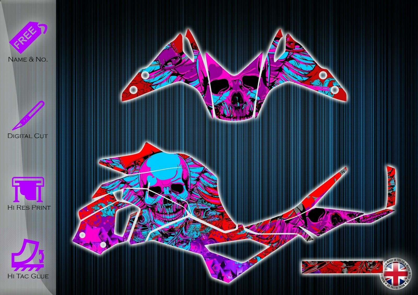 Honda Msx 125 Stickers Msx Graphics Kit Msx Decals Grom - Etsy UK