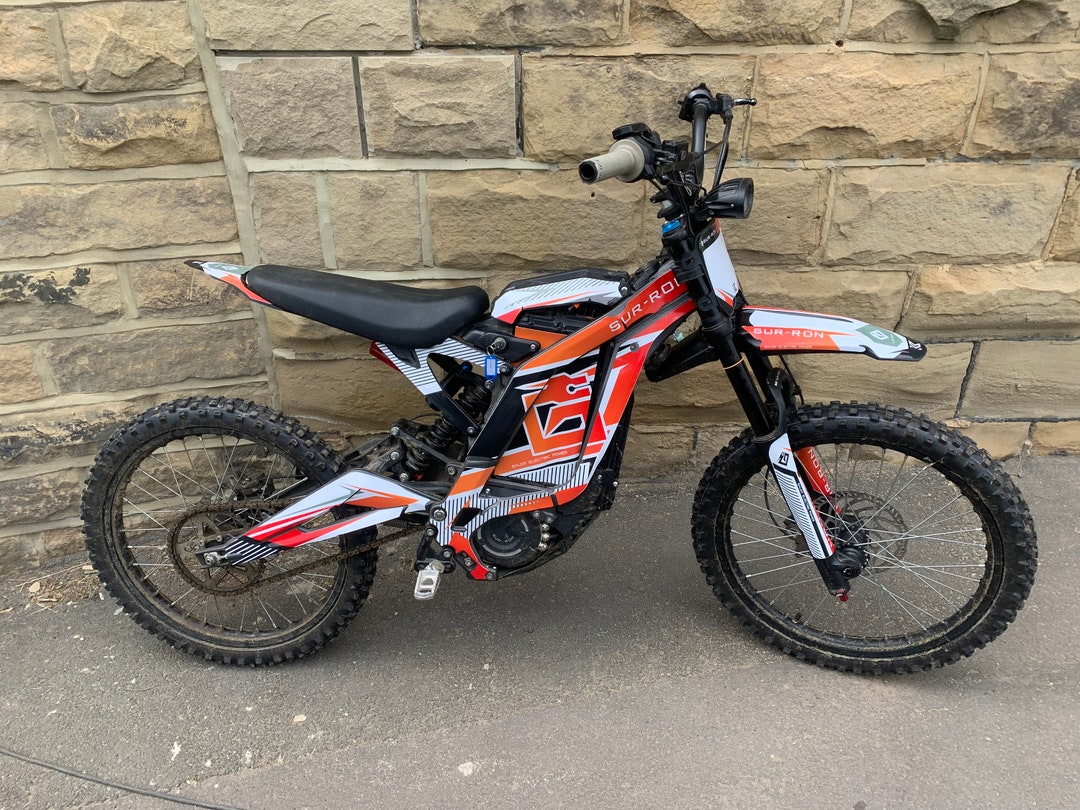 Sur-ron Graphics Kit - Sur Ron Sticker Kit - Segway Graphics - Sur Ron ...