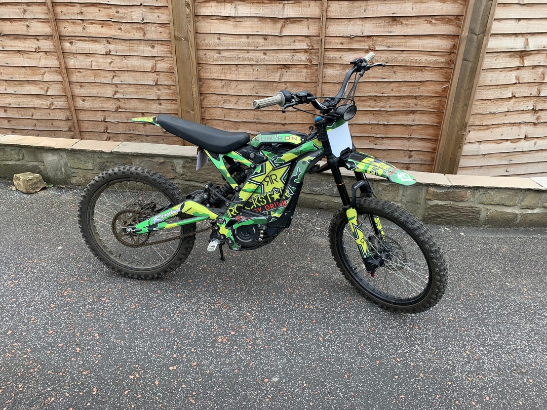 Sur-ron Graphics Kit - Sur Ron Sticker Kit - Segway Graphics - Sur Ron ...