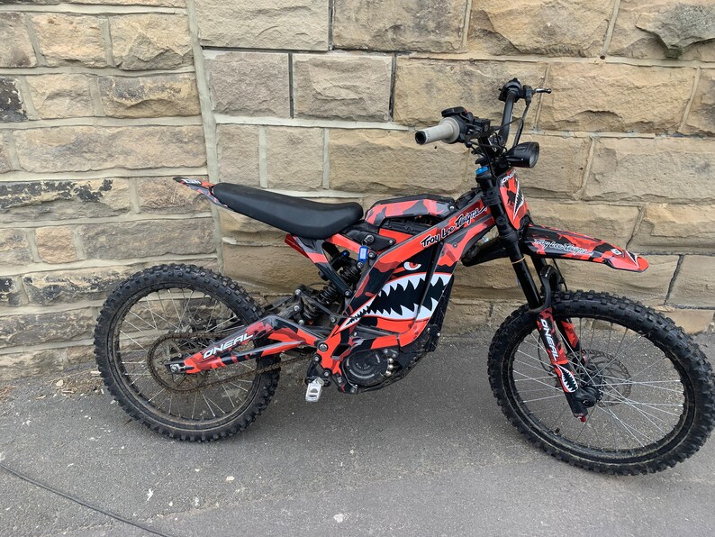 Sur-ron Graphics Kit Sur Ron Sticker Kit Segway Graphics Sur Ron Decals ...