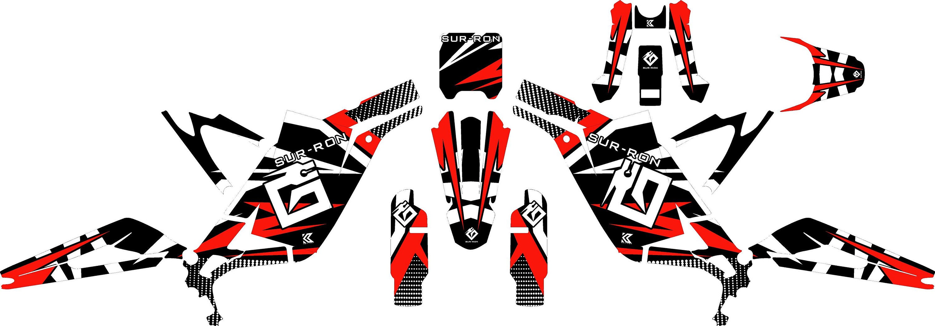 Sur-ron Graphics Kit Sur Ron Sticker Kit Segway Graphics - Etsy