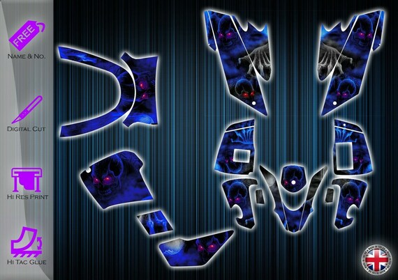 Quadzilla 250e Stickers Graphics Kit Quadzilla 250 E - Etsy UK