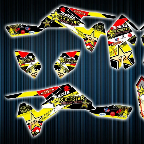 Suzuki Rmz 450 Decals - Etsy