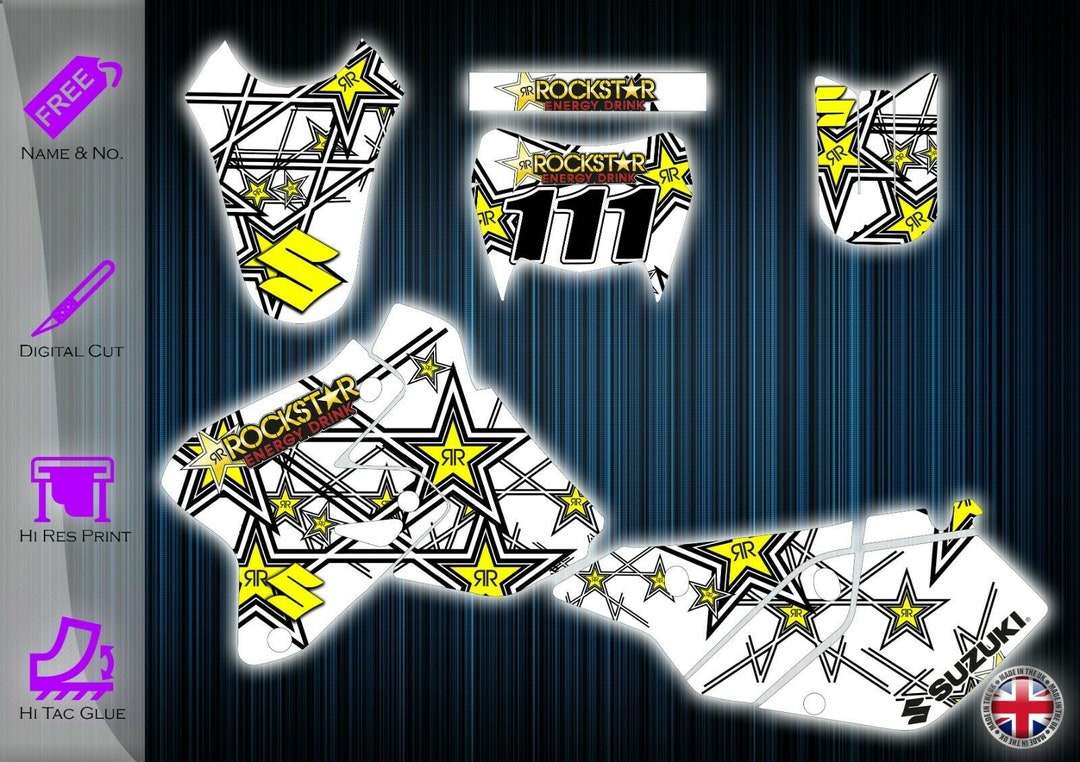 Suzuki Drz400 Stickers - Drz 400 Graphics Kit Drz Decals - Graphics Kit ...