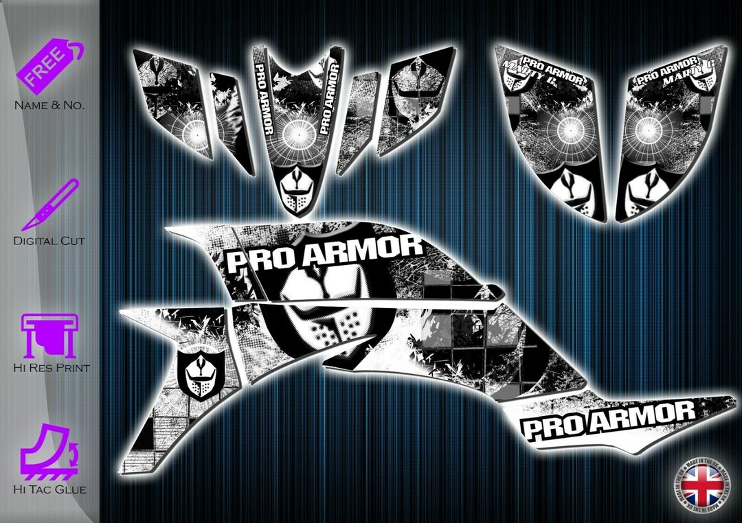 Yamaha Yfz450 Stickers - Graphics Kit - Yfz 450 Atv Quad Decals ...