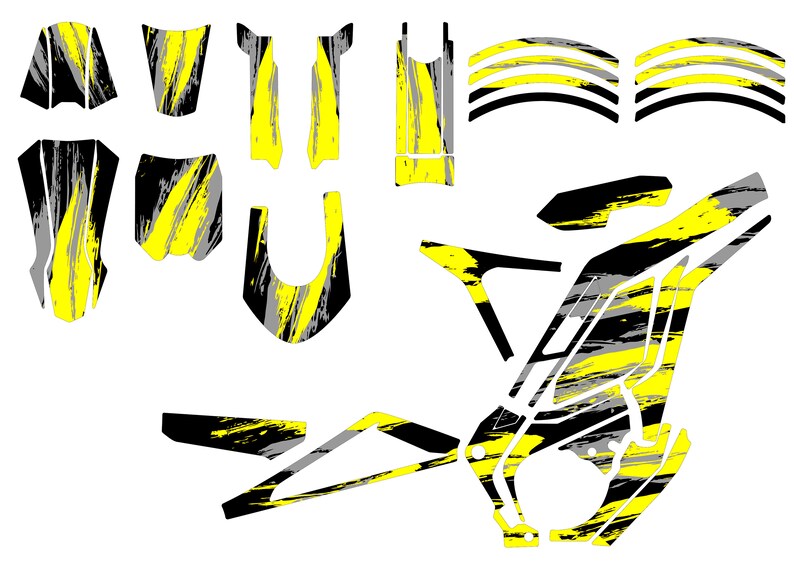 E-RIDE Stickers , E-RIDE PRO Graphics Kit, Pro Ss Stickers, E-ride Pro ...