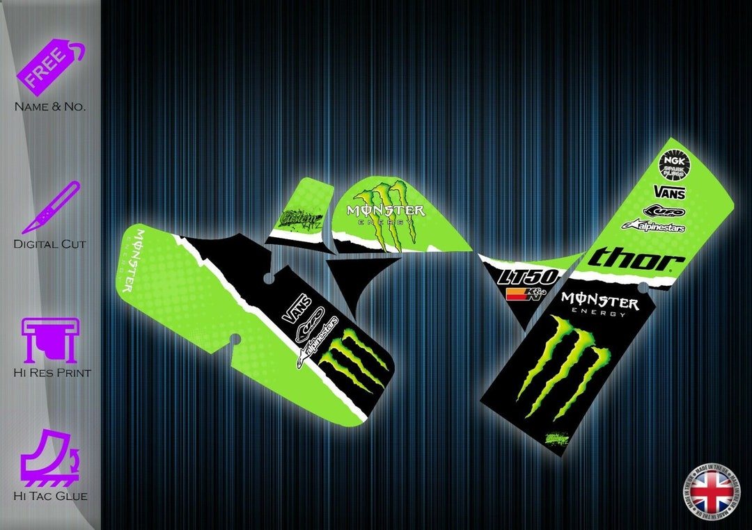 Suzuki Lt50 Stickers Lt 50 Graphics Kit Suzuki Decals Lt50 Graphics Kit ...