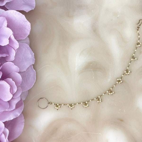 Nose Ring Chain - Etsy