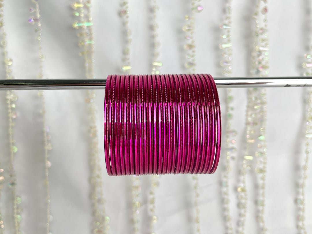 Kids Shiny Rani Bangles Indian Jewellery - Etsy