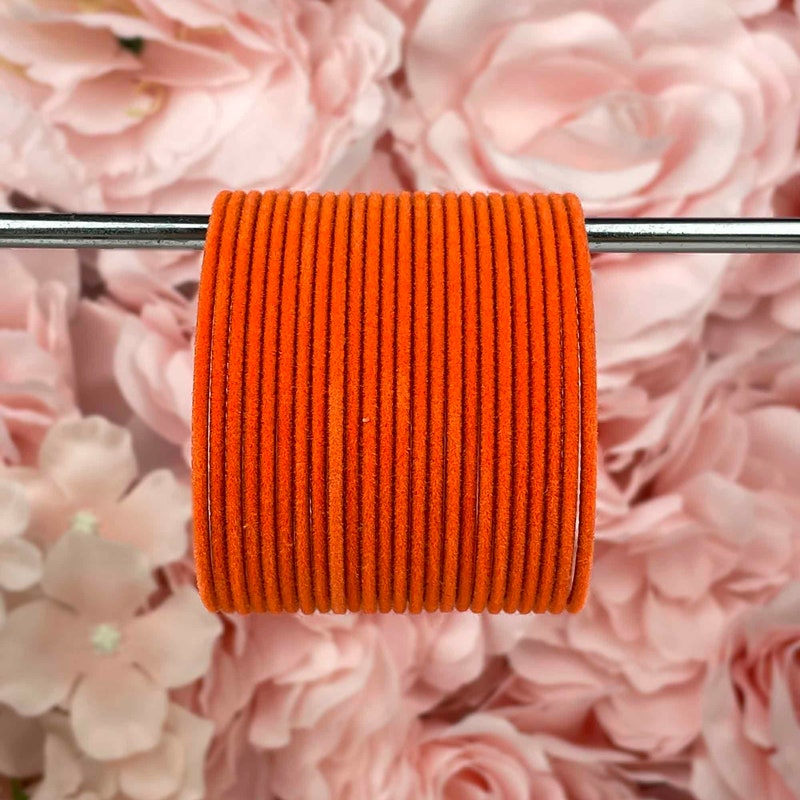 Orange Bangle Bracelet - Etsy