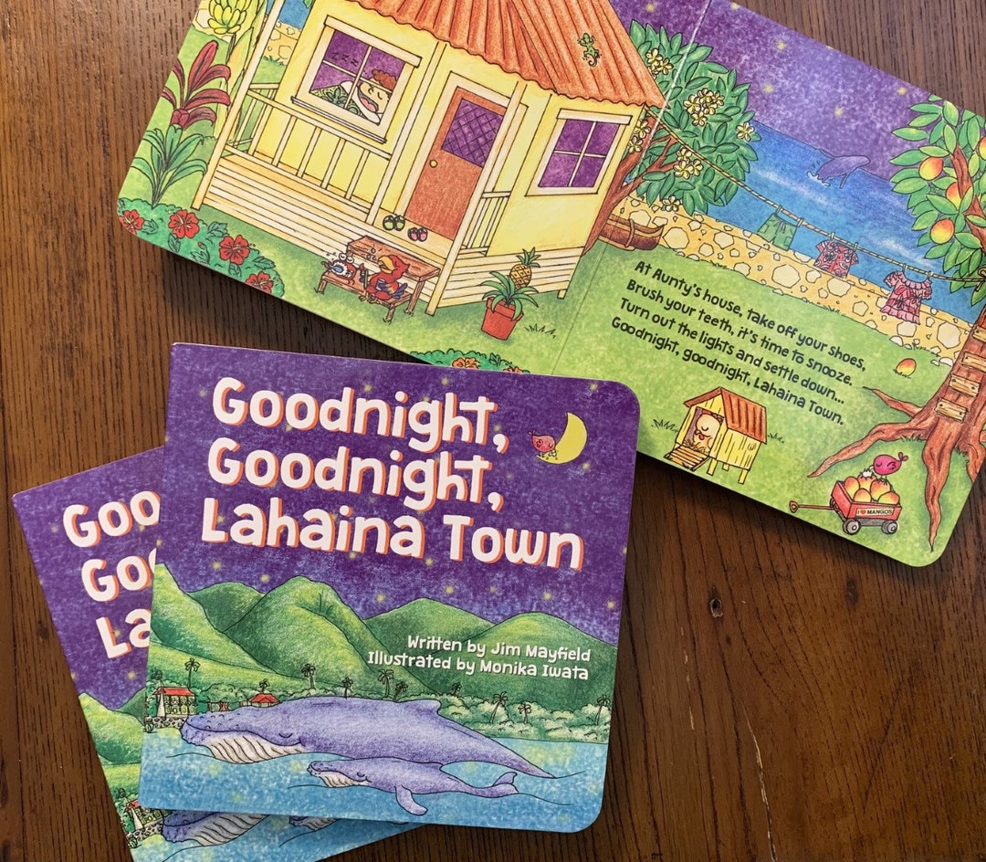 Goodnight, Goodnight, Lahaina Town - Maui Board Book - Etsy