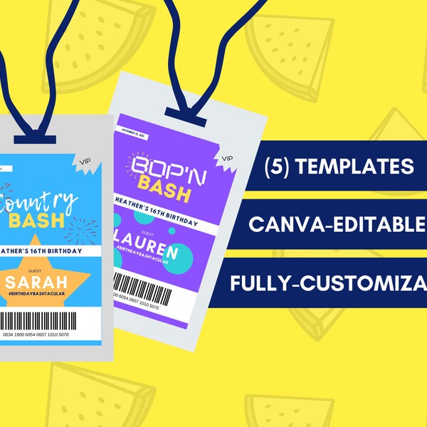 Backstage Passes - Etsy