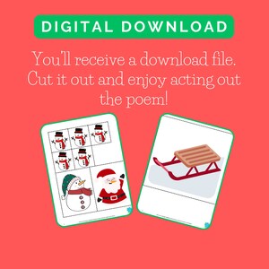 Five Little Snowmen Poem Activity Printout | DIGITAL DOWNLOAD | Toddler ...
