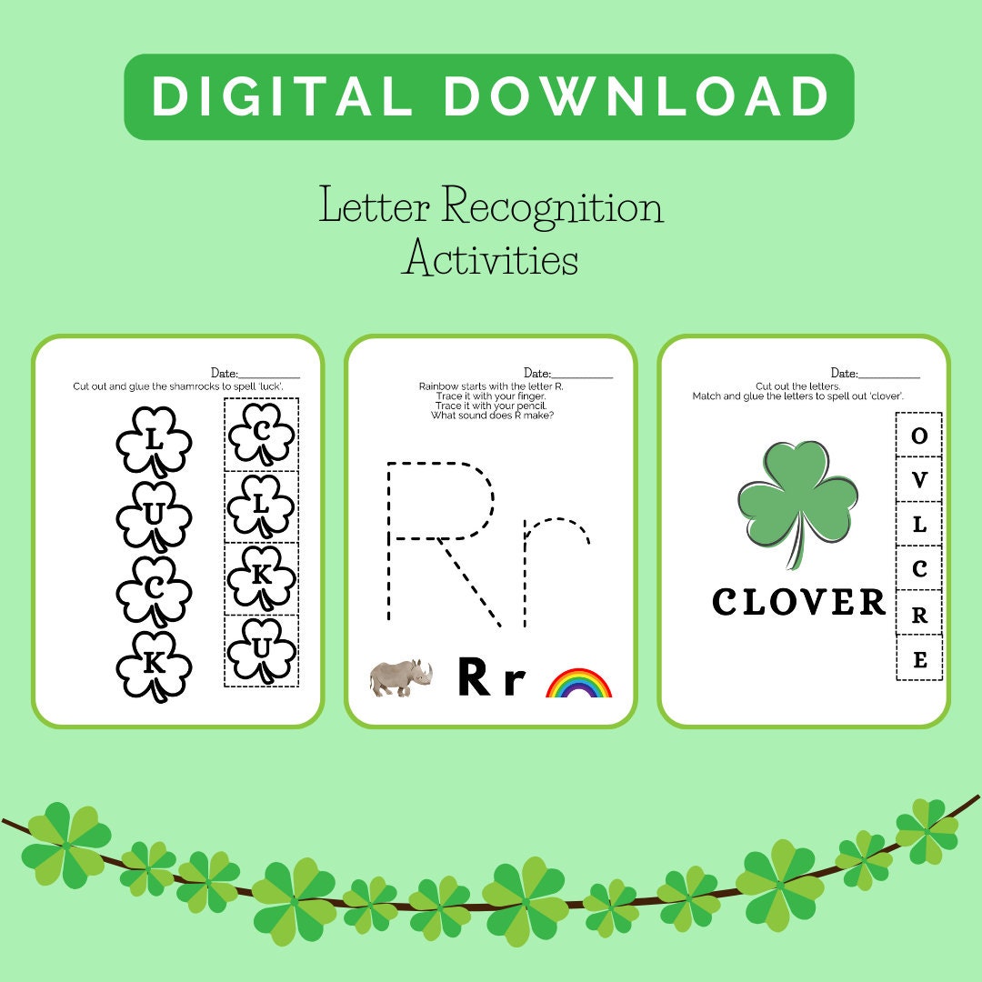March Preschool Learning Journal DIGITAL DOWNLOAD Toddler Activity ...