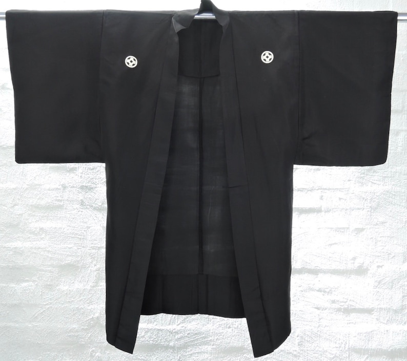 1930's Antique Hitoe Men's Formal Haori Kimono Jacket | Etsy