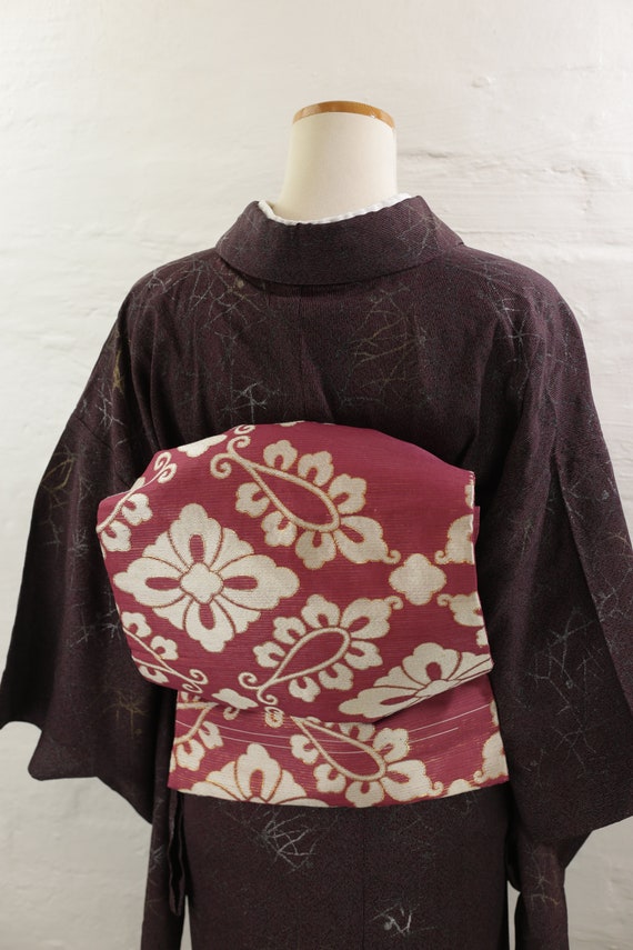 1940's Antique Summer Hitoe Kimono, Geometric Pattern… - Gem