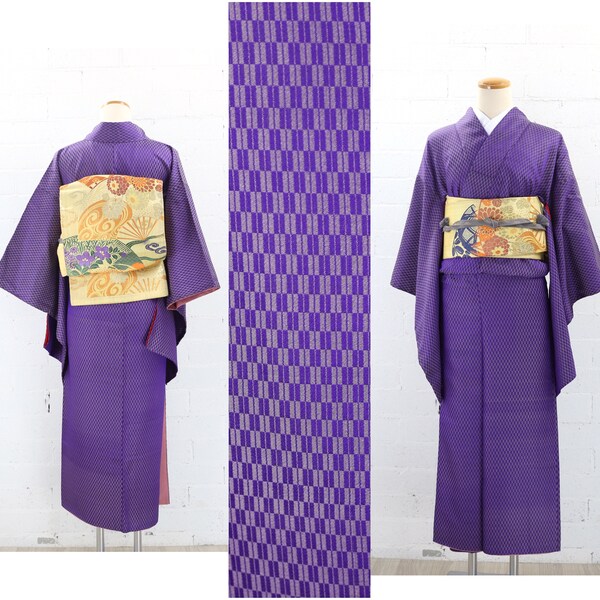 Purple Kimono - Etsy